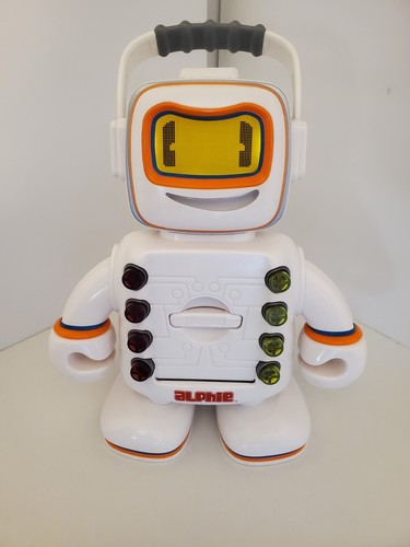 2009 Playskool Alphie Robot Educational Toy Double Sided Cards WORKS ...