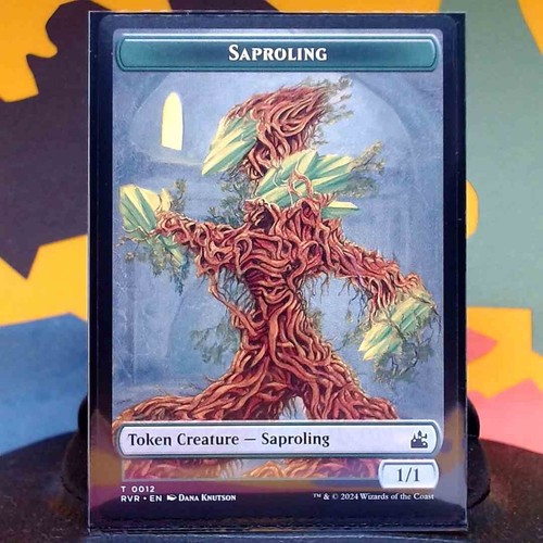 MTG Saproling Unplayed Magic The Gathering Ravnica 2024 TCG Draft 1X ...
