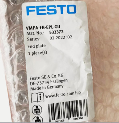 New FESTO VMPA-FB-EPL-GU 533372 Solenoid Valve | eBay