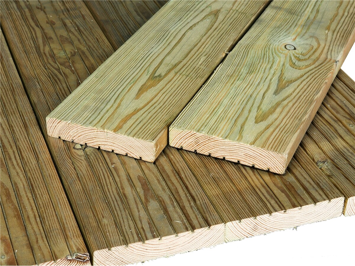 Reject Value Decking Boards Limited Stock 120mm x 26mm x 2.4m Pressure ...