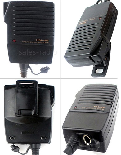 HM-46 Speaker Microphone for ICOM IC-V8 V82 V85 IC-T2H T8A 2AT E90 W32A ...