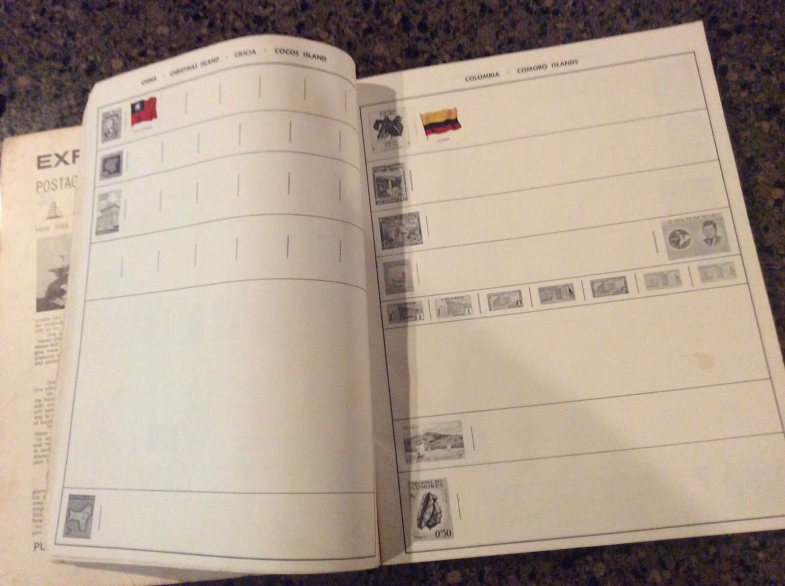 THE EXPLORER STAMP ALBUM 1961 ( 150 STAMPS ) | eBay