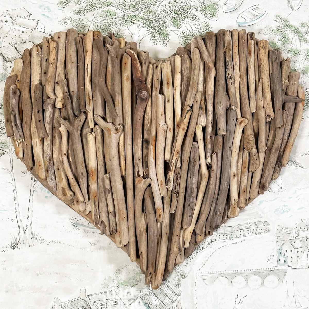 Driftwood Wall Art NEW Bali Handmade Driftwood Dolphin Wall Decor 60cm