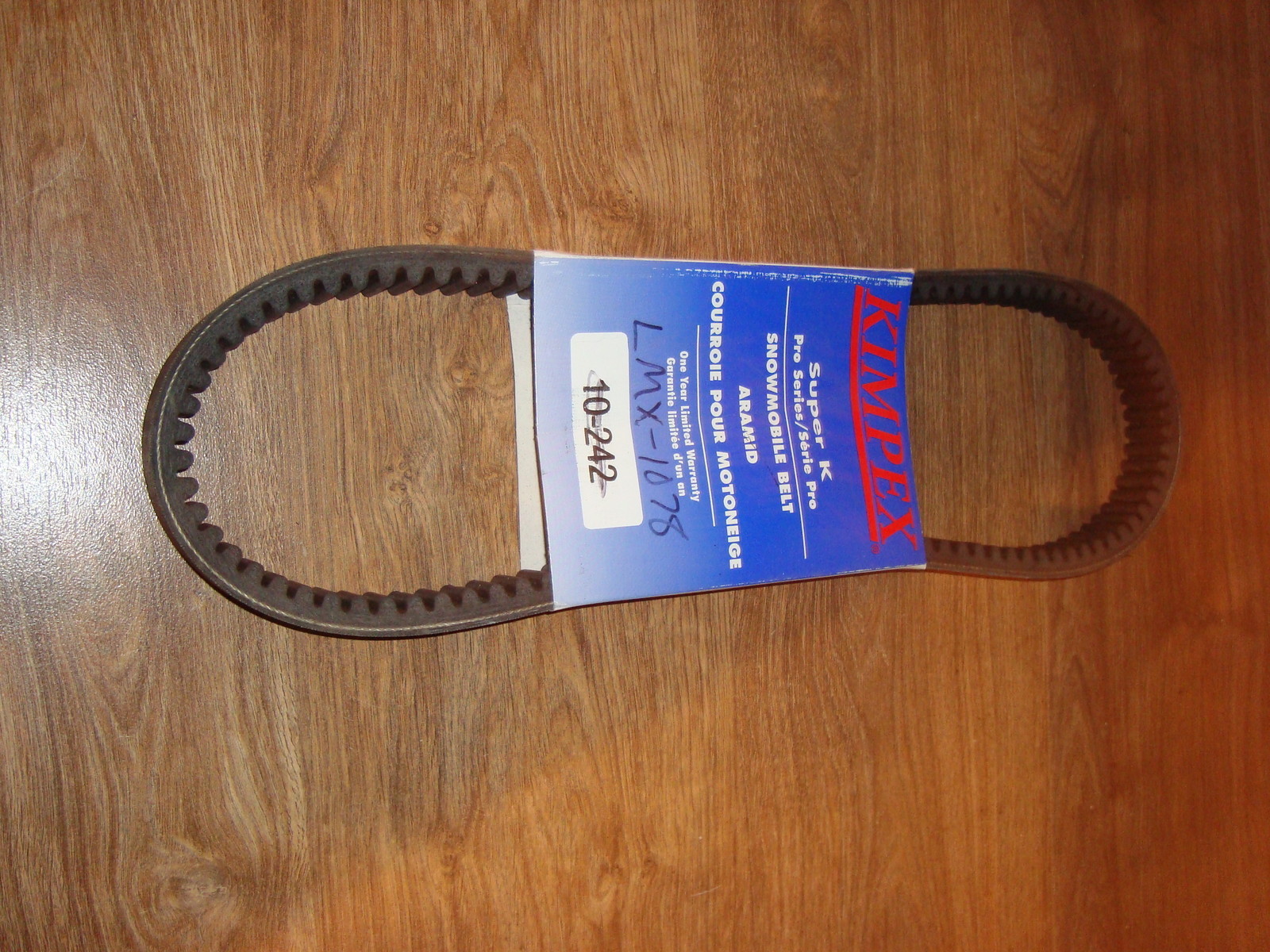 NEW NOS Kimpex Super K Belt 1078 Arctic Cat El Tigre Pantera EXT 10-242 ...