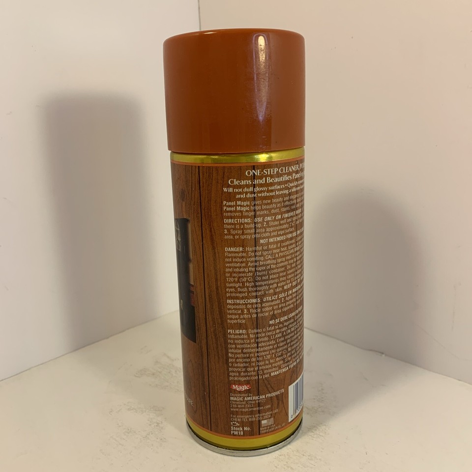 Wood & Panel Magic One Step Cleans Beautifies Wood Cleaner & Polish | eBay
