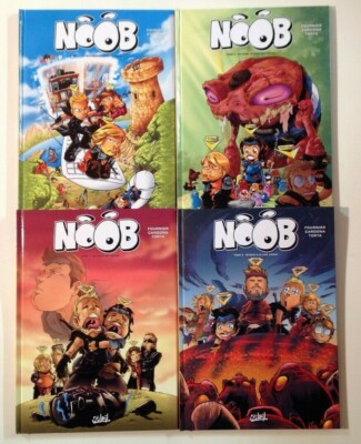 BD NOOB tomes 1-3-7-8 Fournier Cardona Torta Soleil | eBay