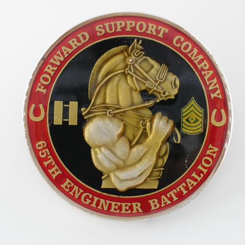 [189] 65th Engineer Battalion Forward Support Company Challenge Coin | eBay