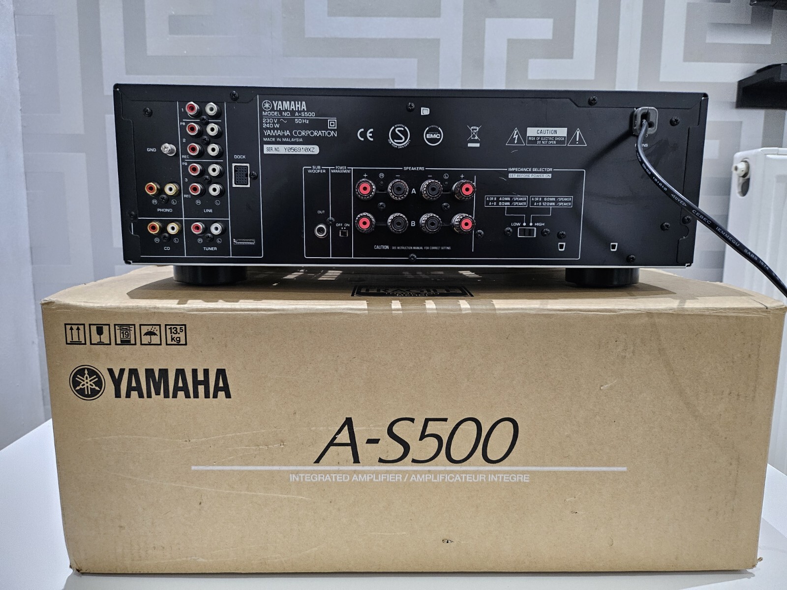 Yamaha A-S500 Stereo Integrated Amplifier for sale online | eBay