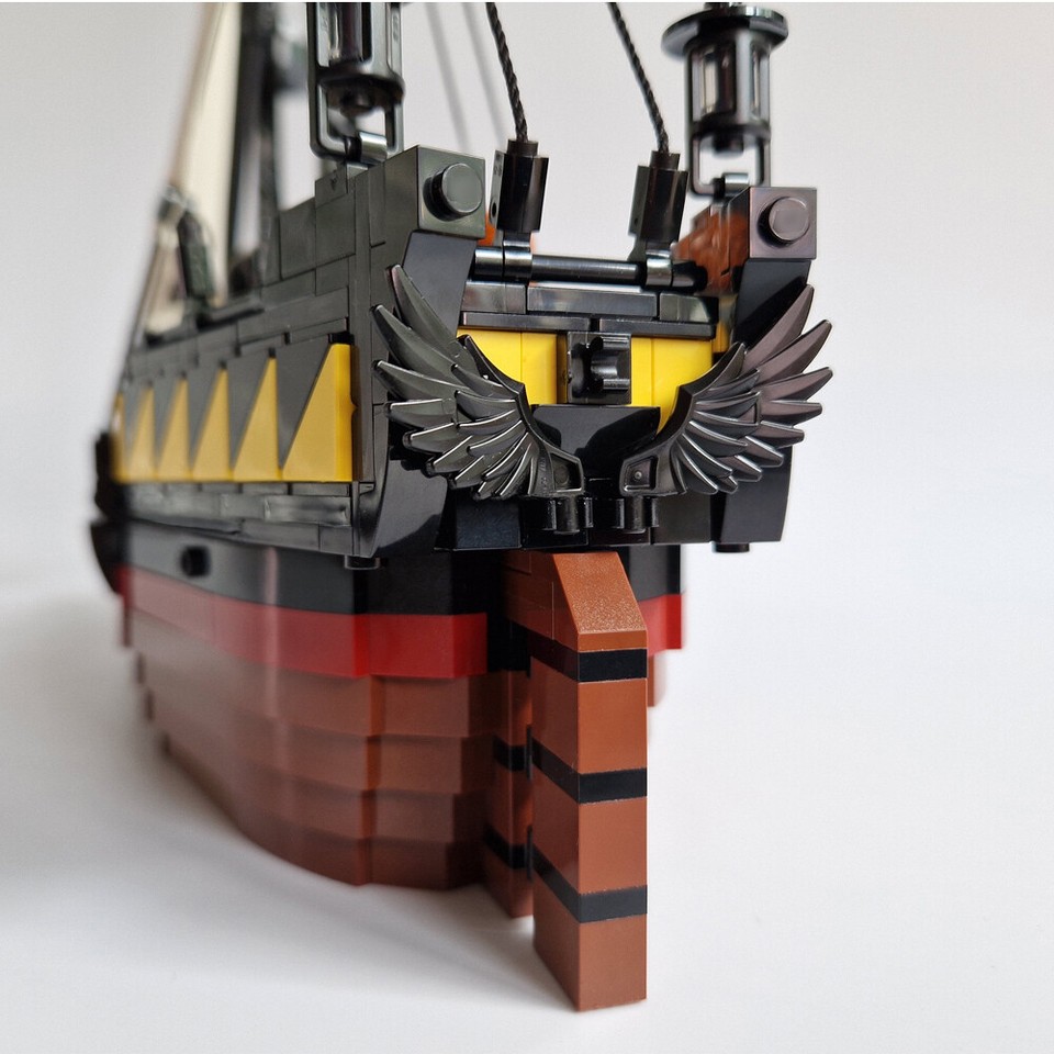 YOUFOY Medieval Ship Model for Pirates Theme Series Building Toys Set ...