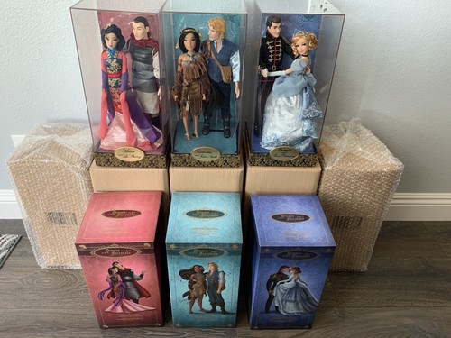 Disney Designer Fairytale Collection Lot Of All 5 Sets Matching Numbers ...