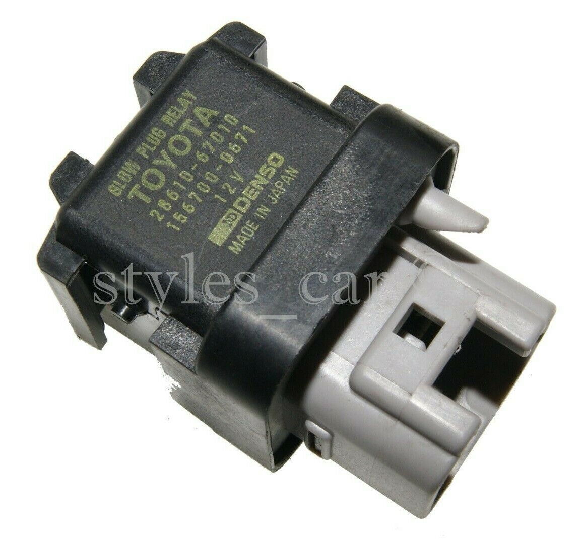 28610-67010 Genuine Toyota Lexus Diesel 4-Pin Glow Plug Relay Denso ...