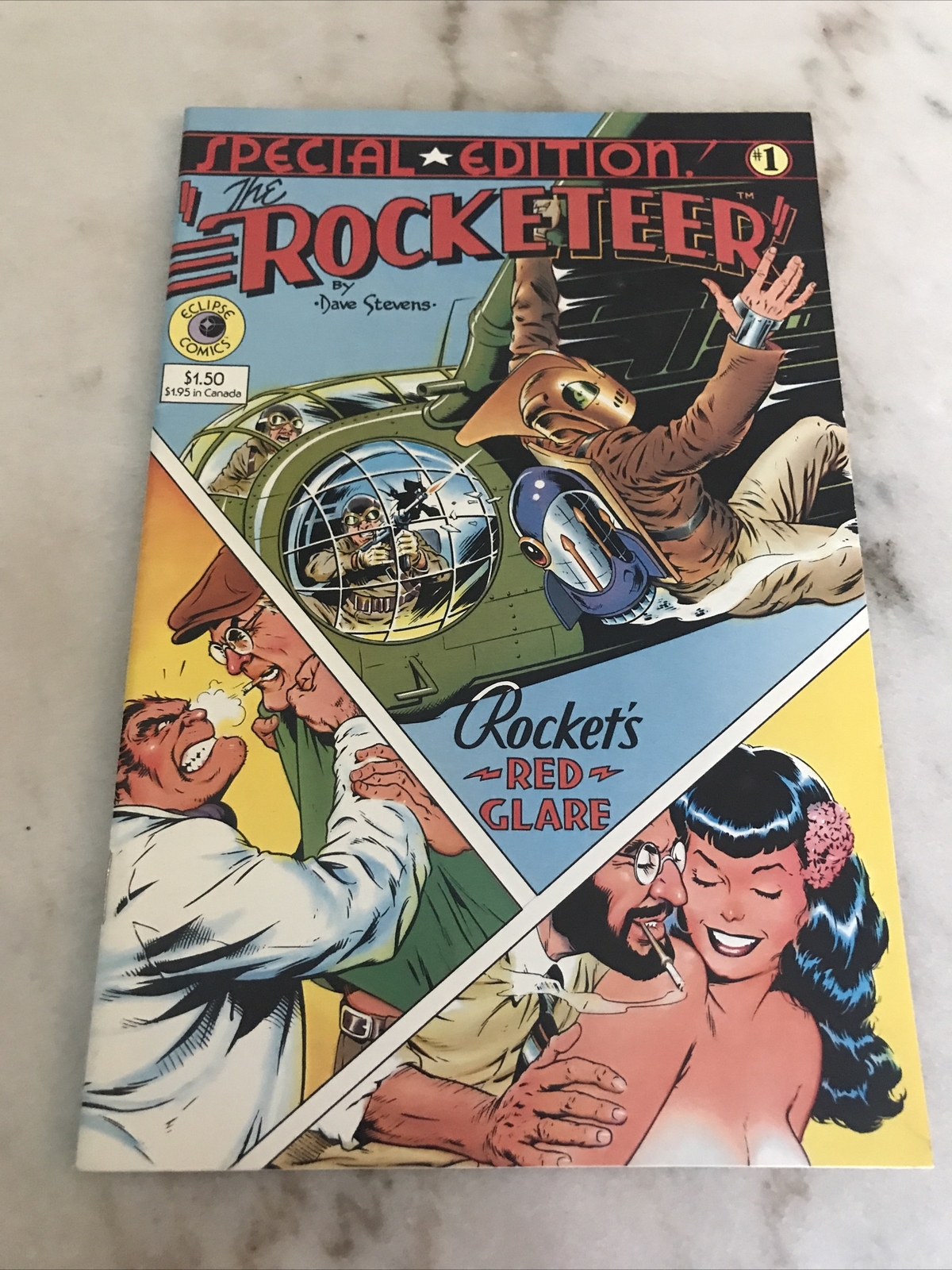 The Rocketeer Special Edition #1 Dave Stevens Good Girl Art . 1984 High ...