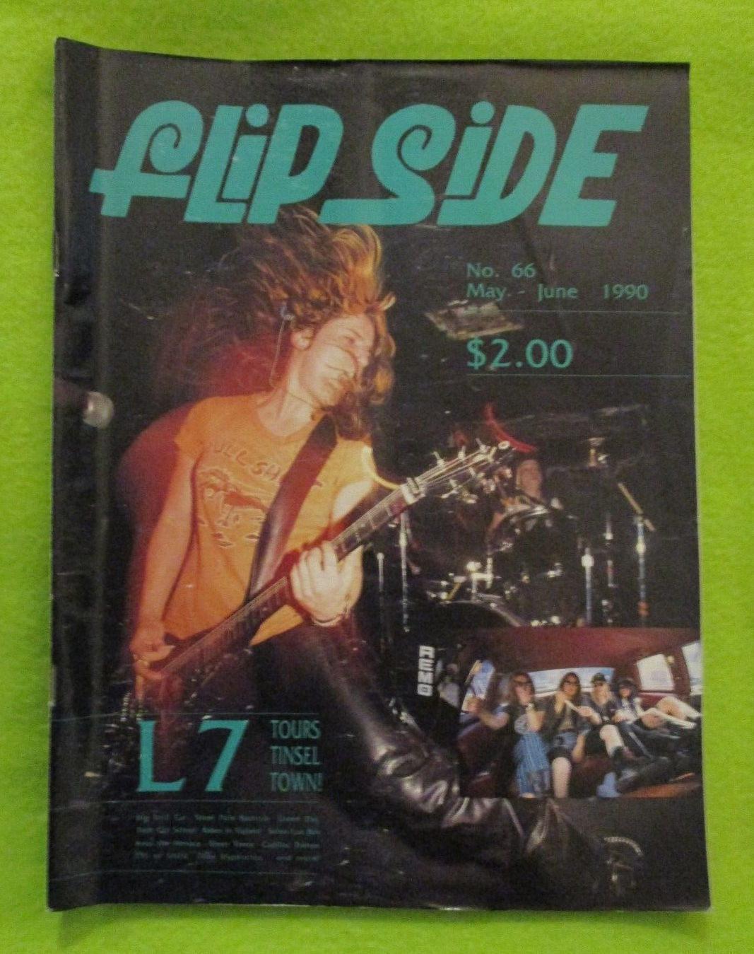 Punk Indie FLIPSIDE Magazine #66 May/June 1990 L7 GREEN DAY BABES IN ...