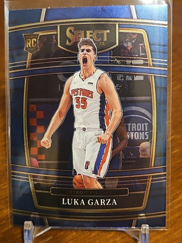 2021-22 Panini Select Luka Garza Concourse Rookie Retail Detroit ...