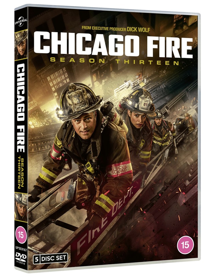 Chicago Fire: Season Thirteen (DVD) Taylor Kinney Miranda Rae Mayo ...