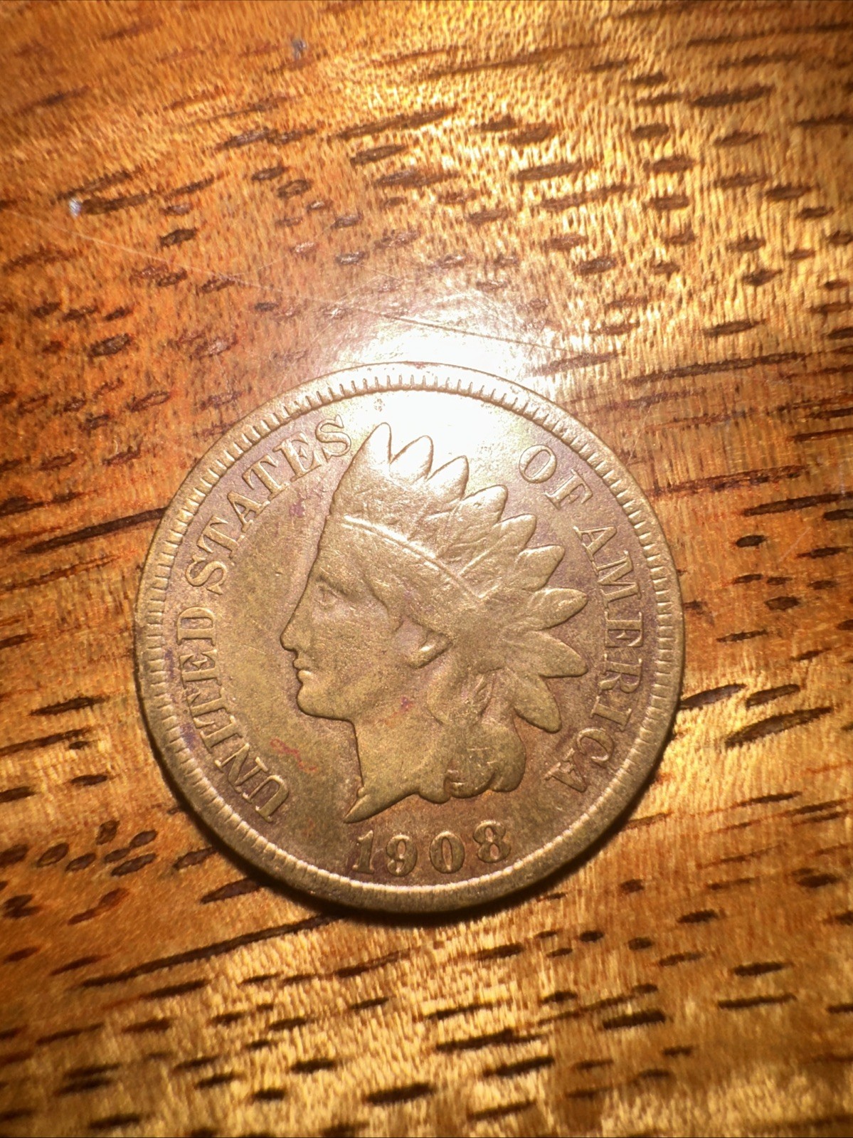 1908-S Indian Head Bronze Penny, Condition is MS 60, United States Coin ...