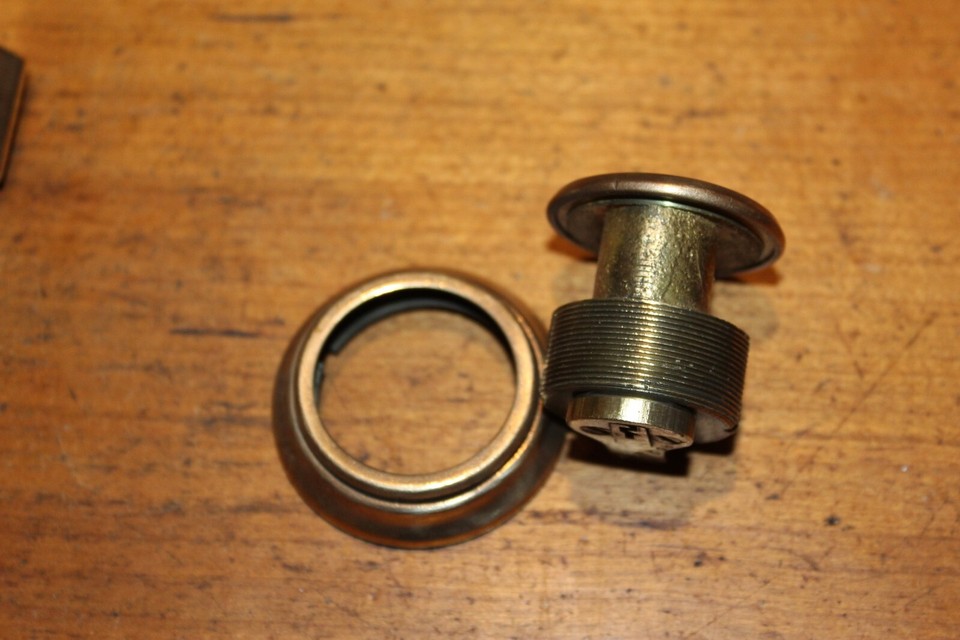 Refurbished Antique Russwin 01248 Push Button Mortise Cylinder Lock no ...