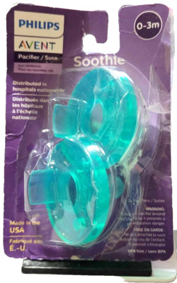Philips Avent Soothie Pacifier - Green 2 pack 0-3m | eBay