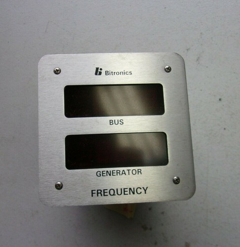 FRESH TAKEOUT BITRONICS PANEL METER FDAIE1 FREQUENCY (291-2) | eBay