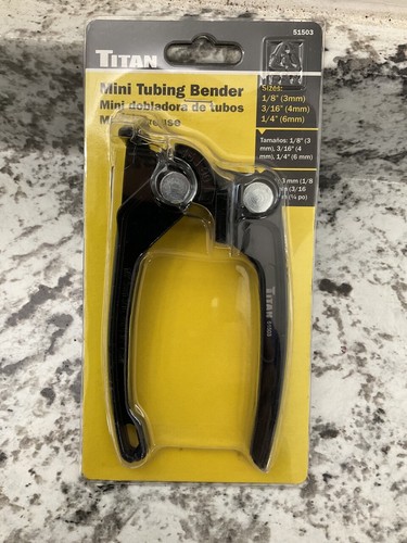 Titan 51503 Mini Tubing Bender For Tube Sizes: 1/8", 3/16", 1/4" | eBay