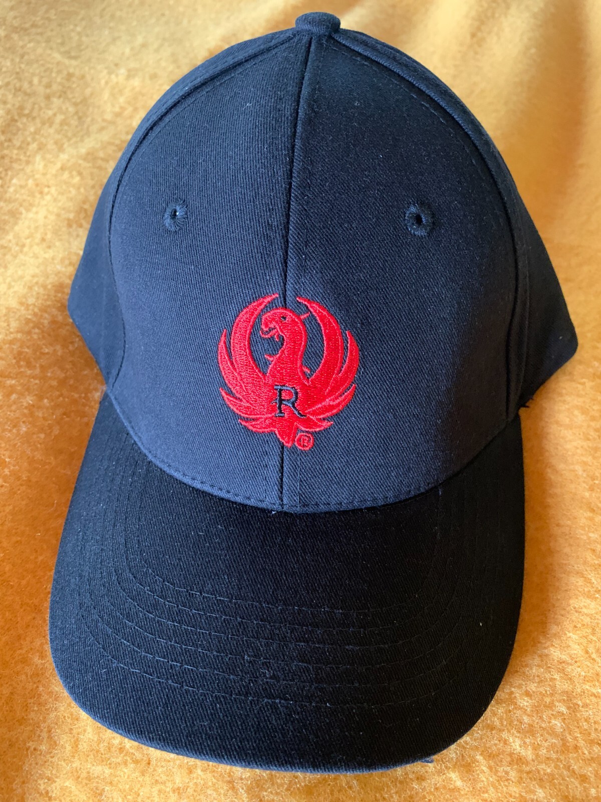 Ruger Firearms Black Cotton Twill Cap Hat Embroidered Adjustable - for ...