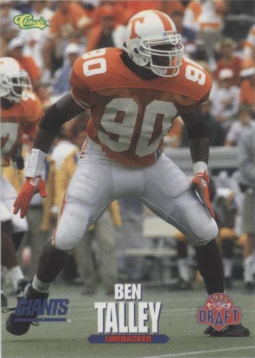 1995 Classic NFL Draft - Ben Talley #46 (RC) for sale online | eBay