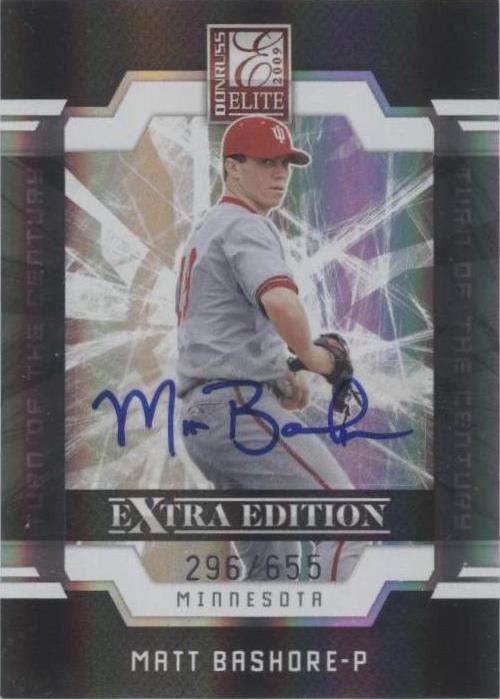 2009 Donruss Elite Extra Edition - Matt Bashore #7 Turn of the Century ...
