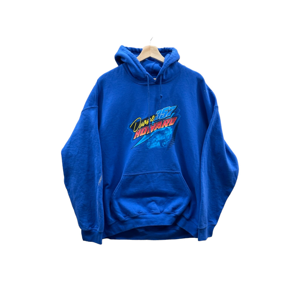 Vintage 2000's Dwayne Howard #357 Motorsports Hoodie … - Gem