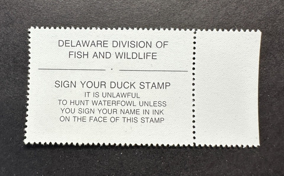 WTDstamps - 1992 DELAWARE - Lot3 - State Duck Stamp - Mint OG NH | eBay