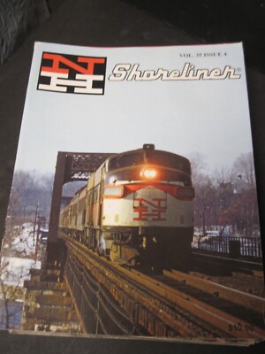 Vintage NH New Haven Connecticut Shoreliner Magazine Volume 35 #4 ...