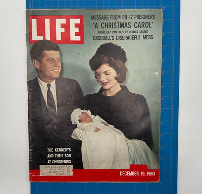 December 19, 1960 - Life Magazine - John and Jackie Kennedy Son ...