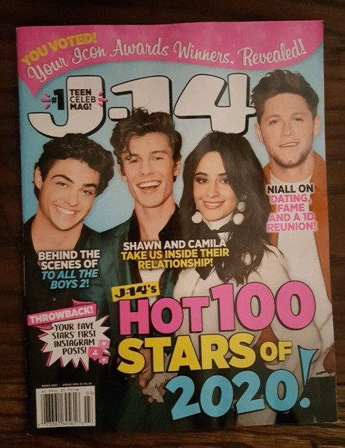 J-14 Teen Celebrity Magazine March 2018 Hot 100 Jake Paul Niall 11 ...