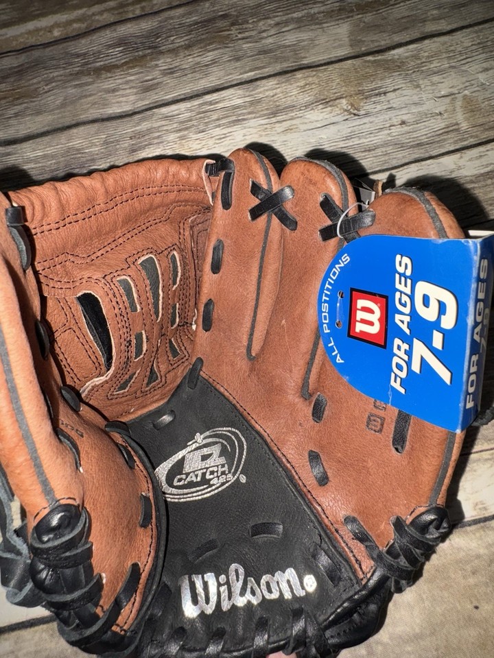 Wilson AD425 Z10 EZ Catch 425 RHT 10.5” Youth Leather Baseball Glove ...