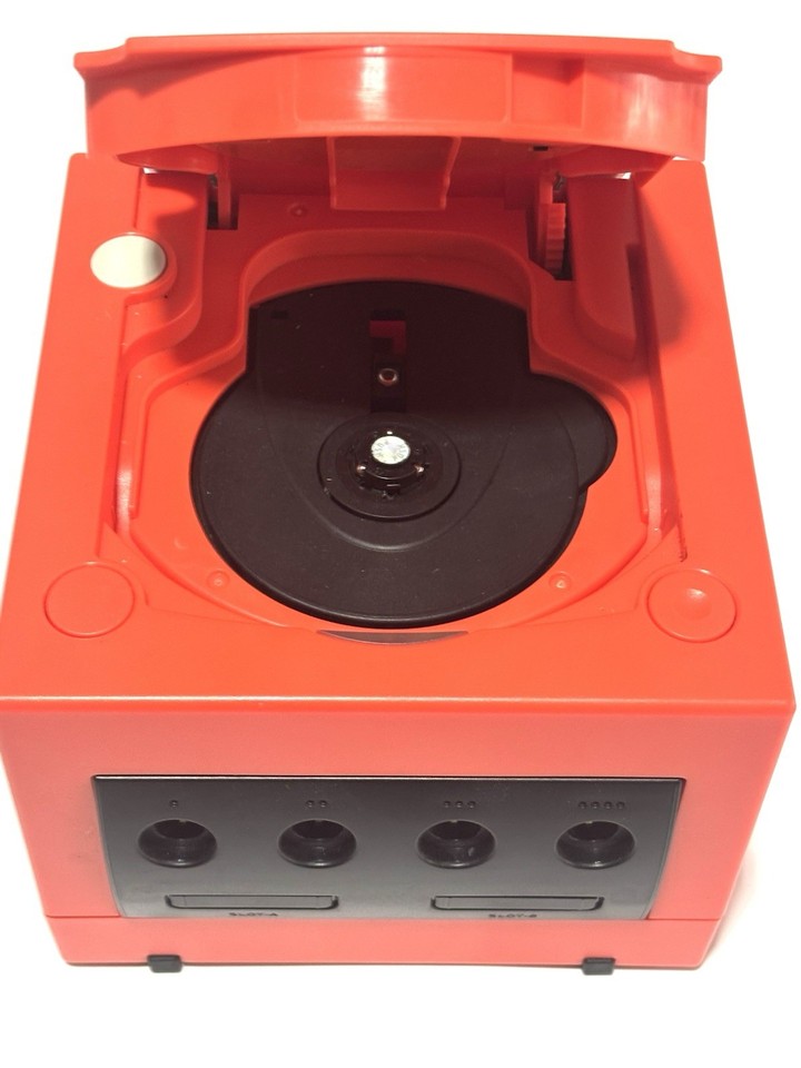 Nintendo GameCube Console Red&Black Custom Console + Controller + Wires ...