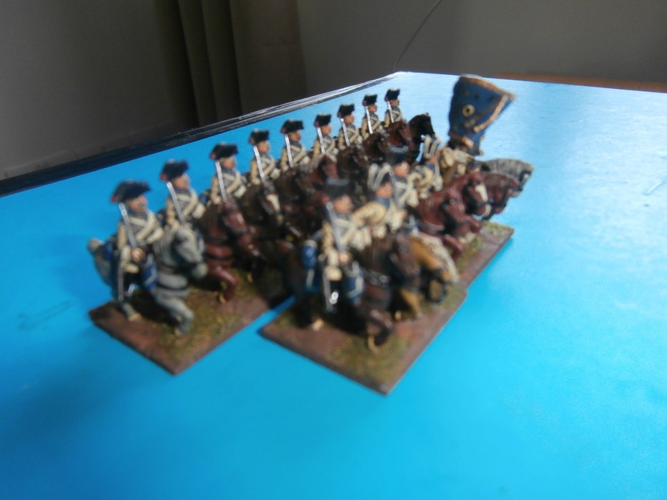 Painted 15mm Prussian SYW Line Cavalry | eBay UK