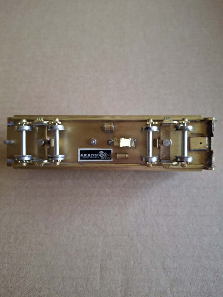 Akane Brass Steam Locomotive Tender Only HO Scale Tender Only | eBay