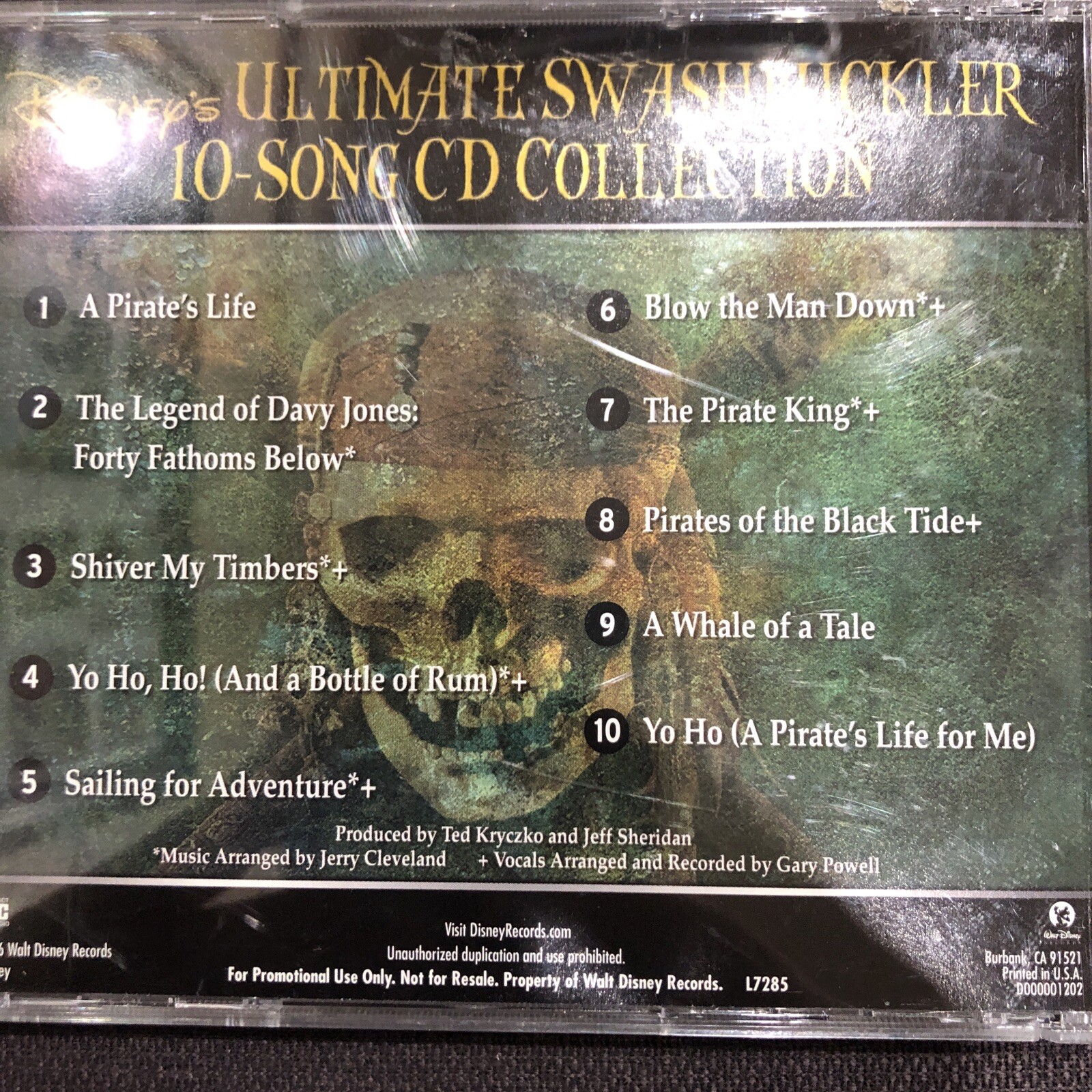 Disney's Ultimate Swashbuckler Collection by Disney (CD, Oct-2009, Walt ...