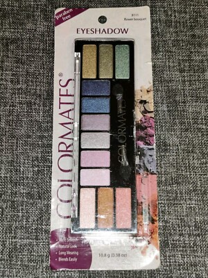 Colormates Flower Bouquet 12 Eyeshadow Palette Paraben Free #8111 New ...