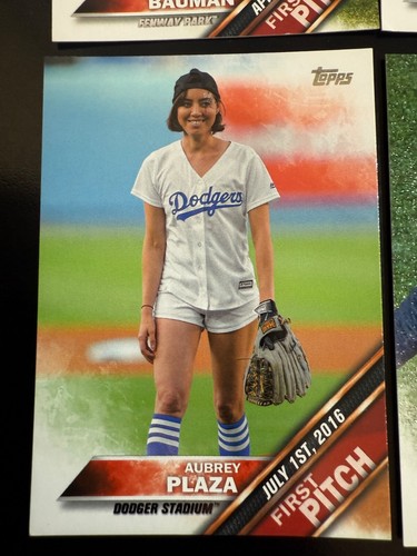 2016 Topps Update - First Pitch - Complete Insert Set (1-10) W/AUBREY ...