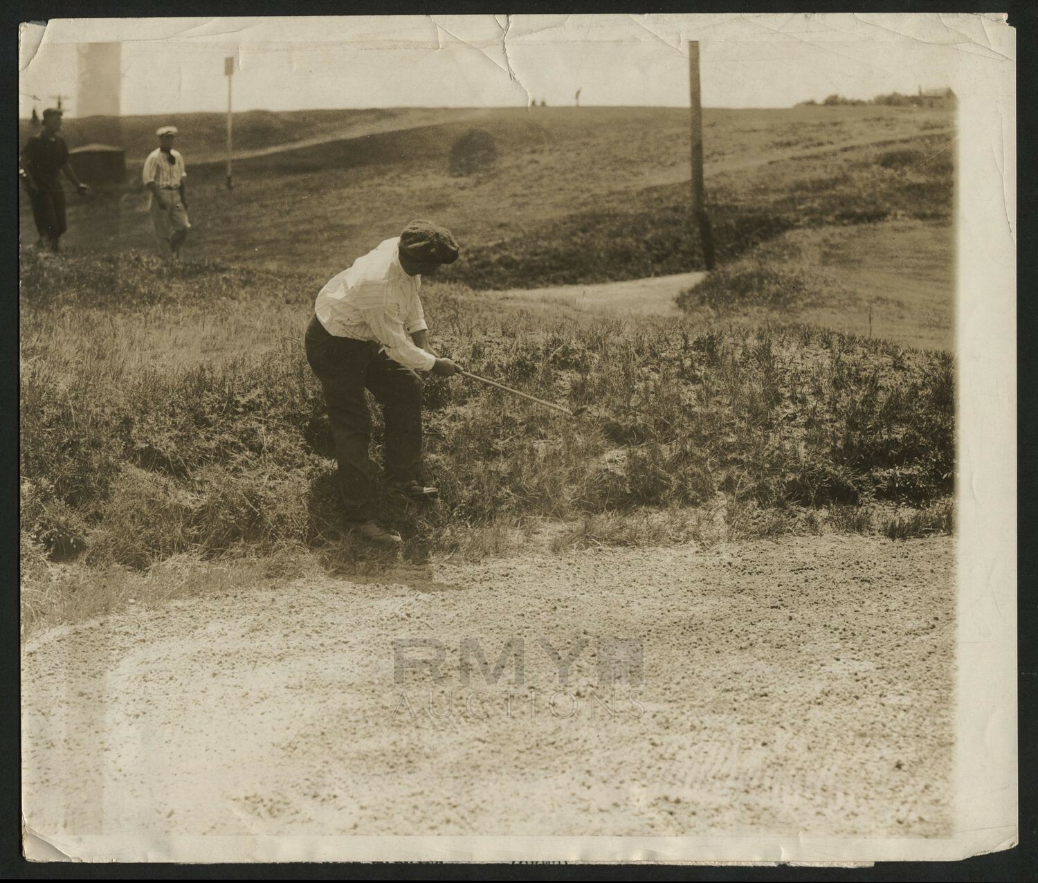 1916 "Birth of the PGA Tour", Early Golf Action Photo from Metropolitan ...
