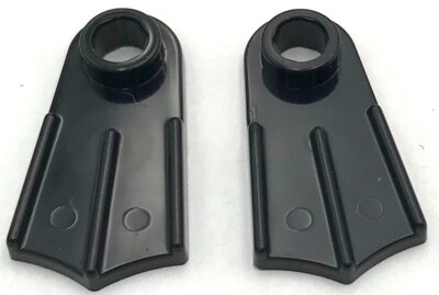 Lego 2 New Black Minifigure Footgear Flippers Pieces | eBay