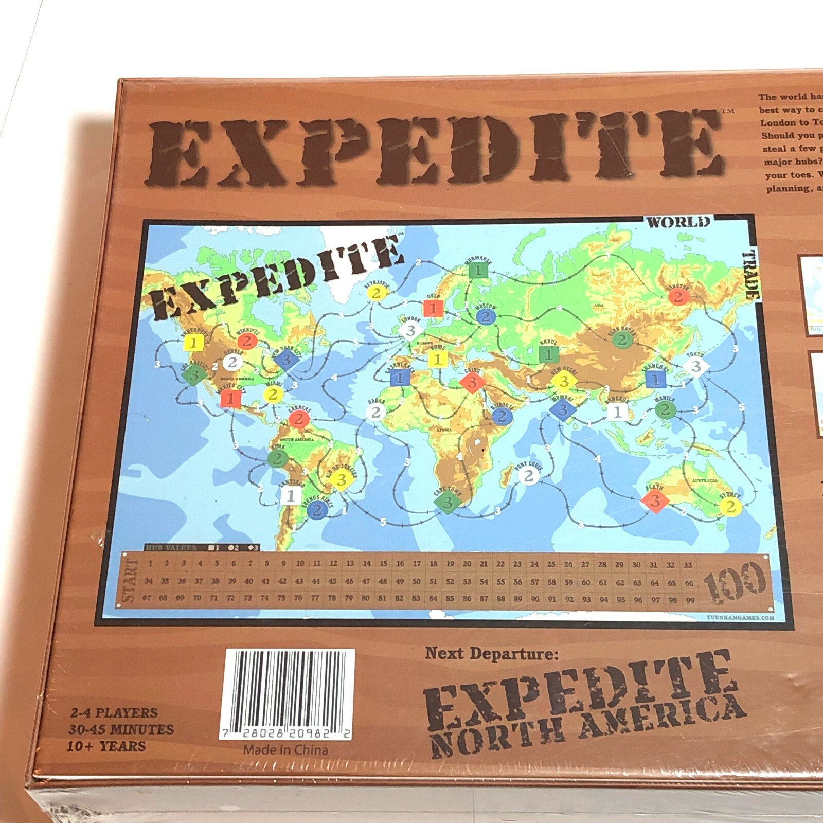 Expedite Board Game Kickstarter 1st Printing Strategy Turnham NEW ...