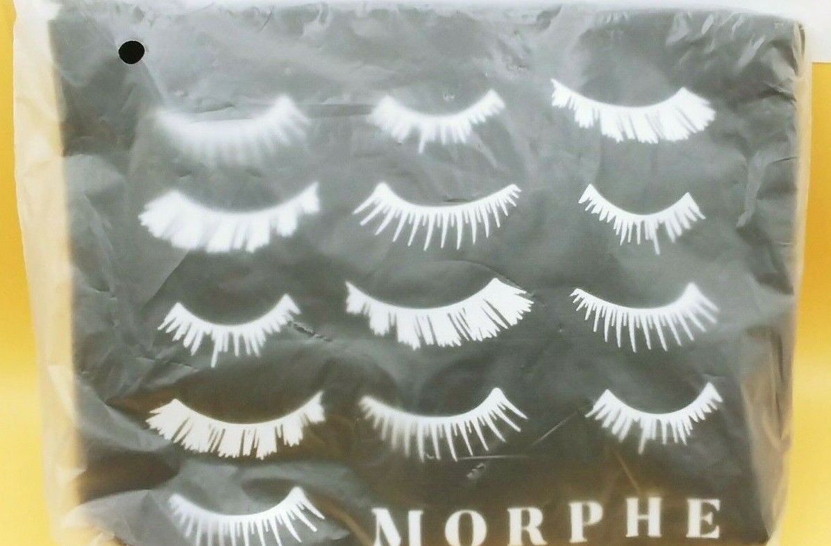 Morphe Lash Love Makeup Bag Color Black With White Lashes 100% ...