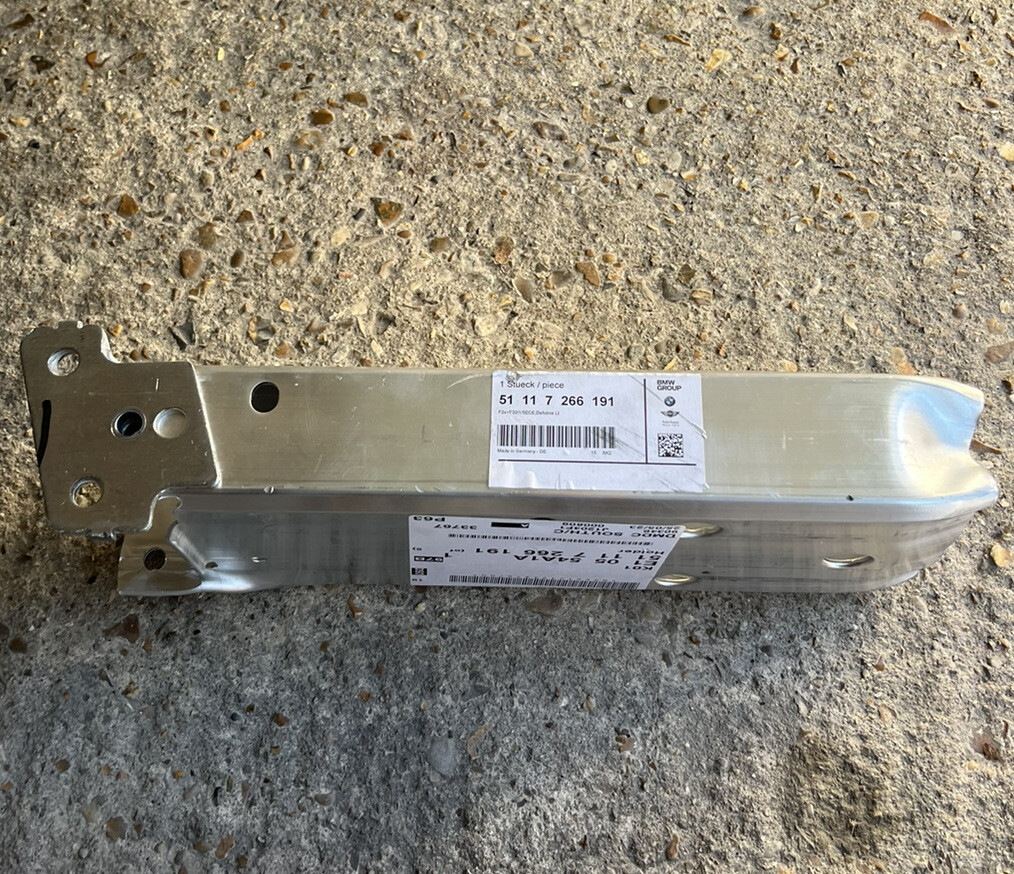 BMW 3 Series F30 Bumper Bar Front Bracket LH 2012 to 2015 51117266191 ...
