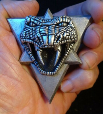 Battletech Clan Steel Viper Clan badge pin | eBay