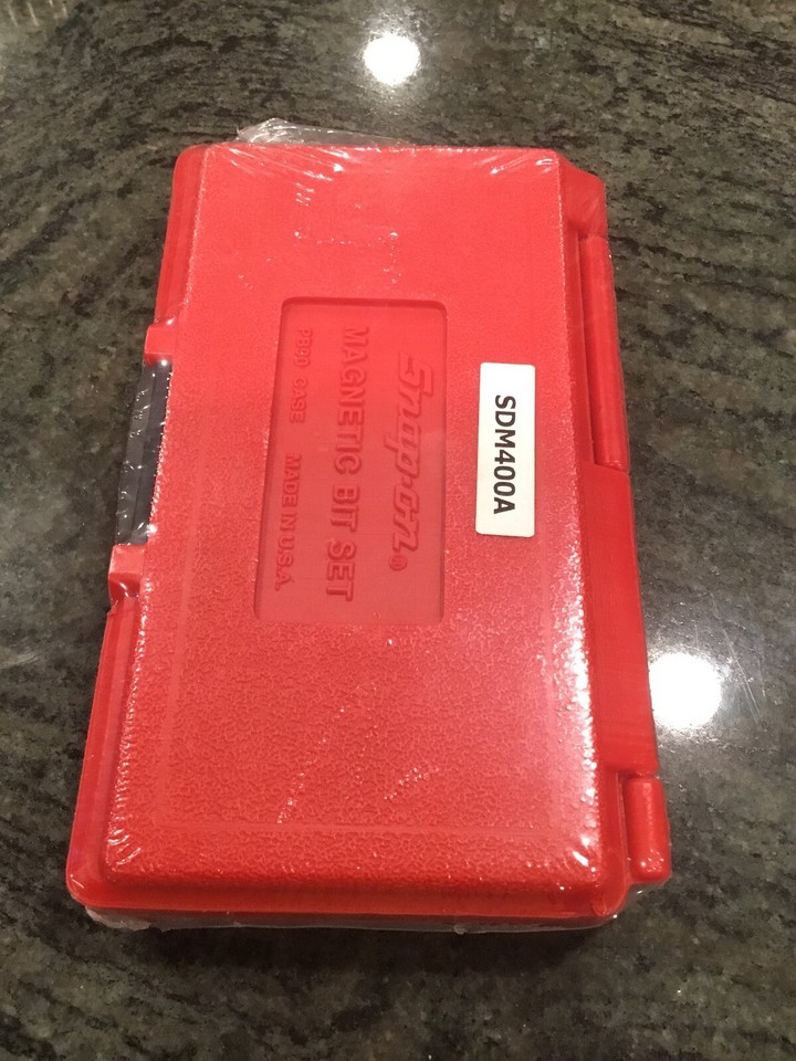 Snap-on SDM400A 37 Piece Bit Set Sealed | Aftermarket Branded Warranty ...