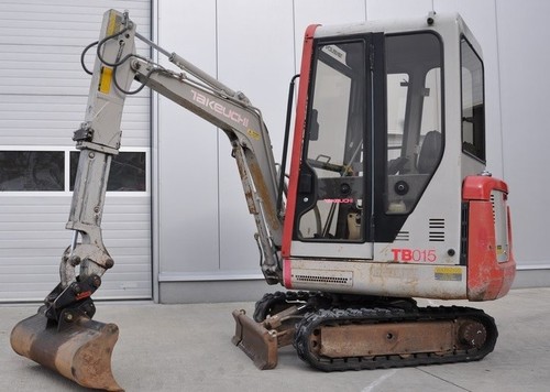 TAKEUCHI TB015 Compact Excavator Service , Operator's & Parts Manual CD ...