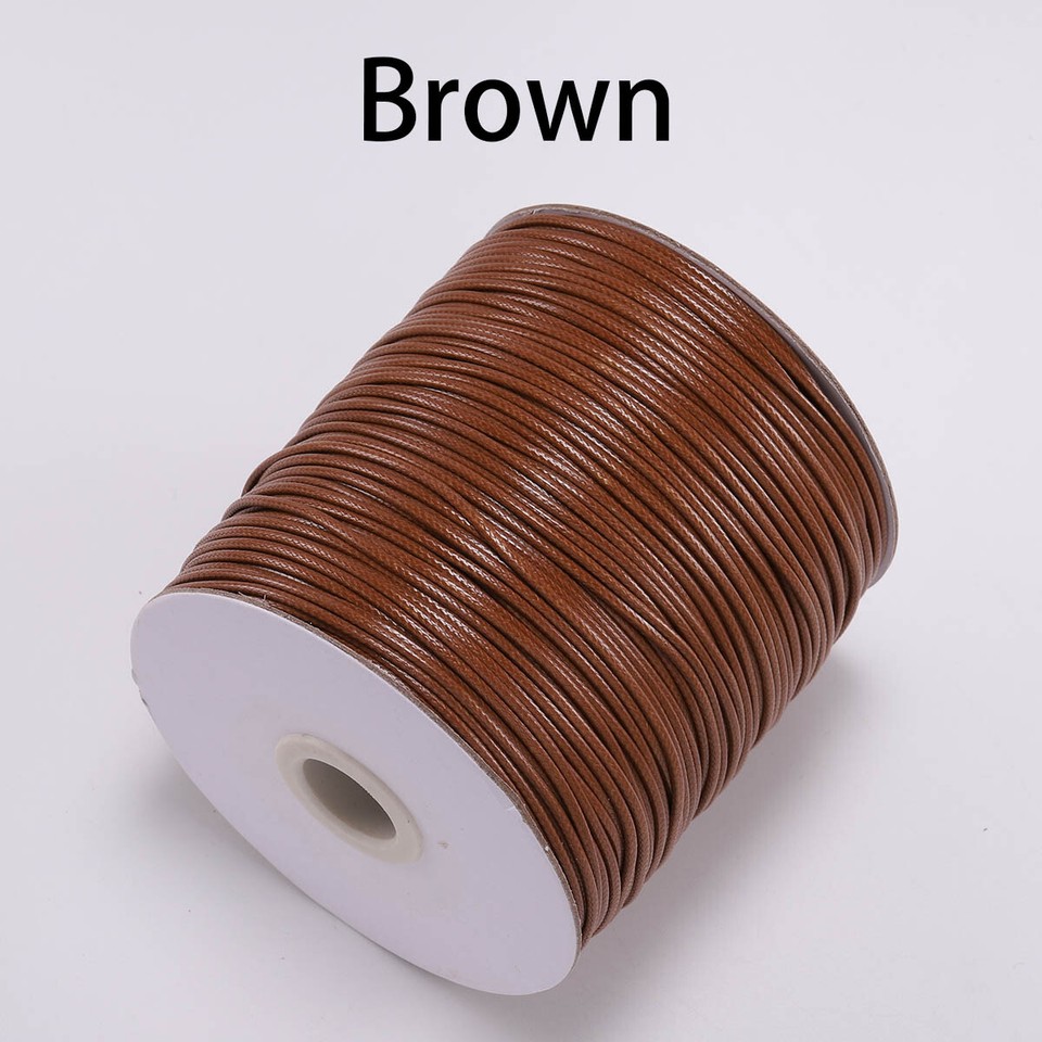 10m Waxed Cord Waxed Thread String Strap Necklace Rope DIY For Jewelry ...