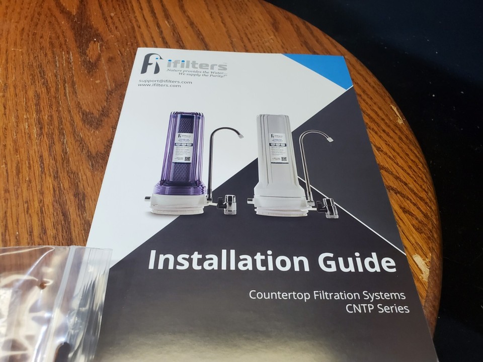 NEW iFilters Home Countertop Water Distiller Purifier Filter System CNTP-1C | eBay