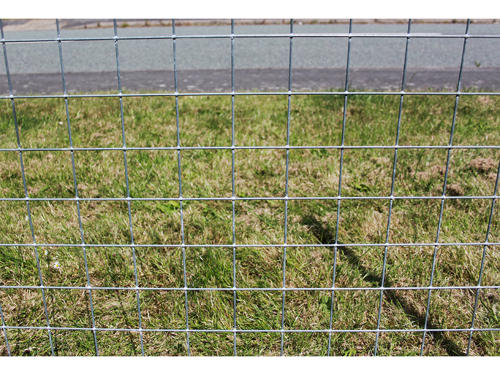 8' x 4' Galvanised Welded Wire Mesh Panels - 2" Holes - 6g (5mm ...